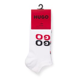 Sneakersocken HUGO UNDERWEAR, Herren, Gr. 39-42, wei&szlig; 100, Baumwollmischung, normal, Socken Sneakersocken