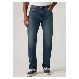 Levi's Straight-Jeans LEVI'S "505", Herren, Gr. 36, L&auml;nge 34, river bank cool, Denim/Jeans, Obermaterial: 99% Baumwolle, 1% Elasthan, unifarben, regular fit lang, Jeans Straight-Jeans, REGULAR