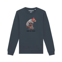 Watapparel Sweatshirt 'Tour de Franz' Herren Gr&ouml;&szlig;e M anthrazit / mischfarben