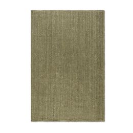 Hanse Home Juteteppich Boucl&eacute;, Olivgr&uuml;n, Textil, Uni, rechteckig, 160x230 cm, Oeko-Tex&reg; Standard 100, f&uuml;r Fu&szlig;bodenheizung geeignet, beidseitig verwendbar, in verschiedenen Gr&ouml;&szlig;en erh&auml;ltlich, pflegeleicht, strapazierf&auml;hig, leicht zusammenrollbar, Teppiche & B&ouml;den, Teppiche, Naturteppiche