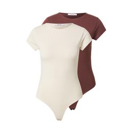 ABOUT YOU Shirt Bodysuit 'Ellinor' female Beige, Brown size 42