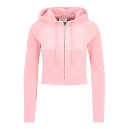 Juicy Couture Petite Zip-Up Hoodie 'MADISON' female Pink size M