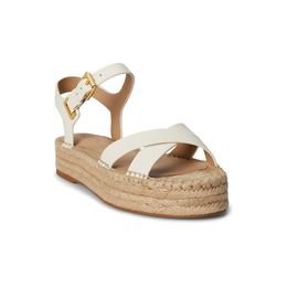 Lauren by Ralph Lauren Lauren Ralph Lauren Sandals 'EMERYN' female White size 5.5