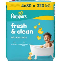 Pampers Feuchtt&uuml;cher Fresh & Clean (4x80 St)