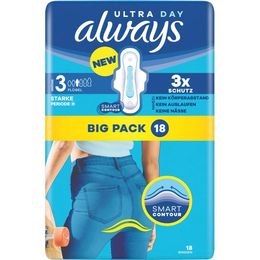 always Ultra-Binden Day Long Plus 3 mit Fl&uuml;geln, Big Pack