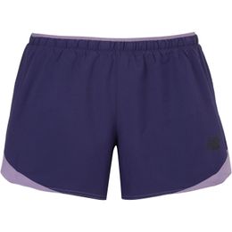New Balance Laufshorts Damen - Gr&ouml;&szlig;e L - lila