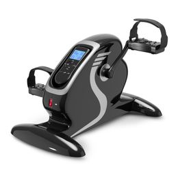 ELONEO 2in1 Arm- und Beintrainer, Elektro-Mini-Heimtrainer 3.0, Pedealtrainer mit Motor, inkl. Trainingsdisplay, Massage-Handgriffe Anti-Rutschmatt
