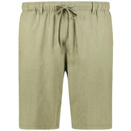 Herren Gro&szlig;e Gr&ouml;&szlig;en | North Chino-Shorts mit Leinen Farbe oliv Gr&ouml;&szlig;e: 5XL
