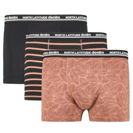 Herren Gro&szlig;e Gr&ouml;&szlig;en | North 3er-Pack Pants mit Elasthan Farbe braun Gr&ouml;&szlig;e: 6XL