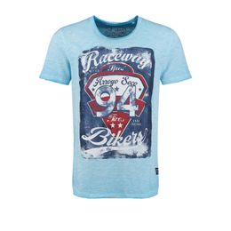Key Largo T-Shirt 'KLRaceway' Herren Gr&ouml;&szlig;e XL navy / himmelblau / dunkelrot / wei&szlig;