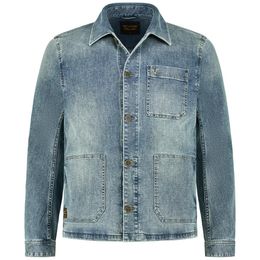PME-Legend Gro&szlig;e Gr&ouml;&szlig;en PME LEGEND Jeansjacke mit Stretch Farbe blau Gr&ouml;&szlig;e: 5XL