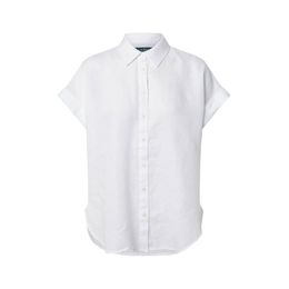 Lauren by Ralph Lauren Lauren Ralph Lauren Bluse 'BROONO-SHORT SLEEVE-SHIRT' Damen Gr&ouml;&szlig;e XL wei&szlig;