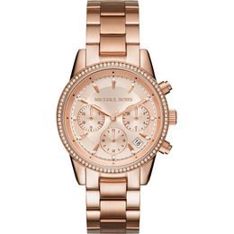 Michael Michael Kors Armbanduhr mit Chronograph 'MK6357' Damen Gr&ouml;&szlig;e One Size rosegold