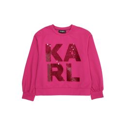K by KARL LAGERFELD Karl Lagerfeld Sweatshirt M&auml;dchen Gr&ouml;&szlig;e 176 magenta / karminrot