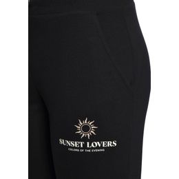 H.I.S. H.I.S Damen Sweathose, schwarz, Gr&ouml;&szlig;e 32/34