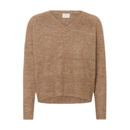 Kaffe Pullover 'KANiel' Damen Gr&ouml;&szlig;e XXL braun