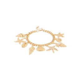Studioselect Armband Damen Gr&ouml;&szlig;e One Size gold / transparent / perlwei&szlig;