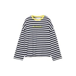 Pull&Bear Pull&bear Shirt Damen Gr&ouml;&szlig;e L marine / wei&szlig;