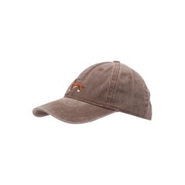 Zwillingsherz Cap 'Happy Vibes - Positive' Damen Gr&ouml;&szlig;e 55/60 braun