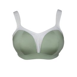 SugarShape Sport-BH 'Motivation' Damen Gr&ouml;&szlig;e XS hellgr&uuml;n / wei&szlig;