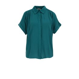 WE Fashion Bluse Damen Gr&ouml;&szlig;e M smaragd