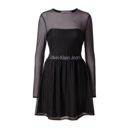 Calvin Klein Jeans Kleid Damen Gr&ouml;&szlig;e 46 schwarz Winterkleid