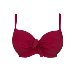 SugarShape Bikinitop 'Valencia' Damen Gr&ouml;&szlig;e 75 karminrot