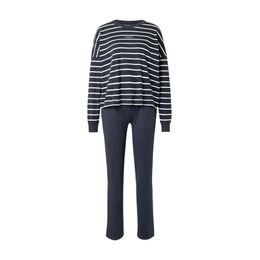 Marc O'Polo Marc O'polo Pyjama Damen Gr&ouml;&szlig;e XL dunkelblau / wei&szlig; Sommerkleid