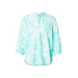 ZABAIONE Bluse 'Sa44rela' Damen Gr&ouml;&szlig;e S jade / wei&szlig;