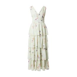 ABOUT YOU Kleid 'Kirsten' Damen Gr&ouml;&szlig;e 38 mint / pastellgr&uuml;n / lila / altrosa Sommerkleid