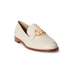 Lauren by Ralph Lauren Lauren Ralph Lauren Slipper 'BLAIKE' Damen Gr&ouml;&szlig;e 37.5 wollwei&szlig; Sommerschuhe