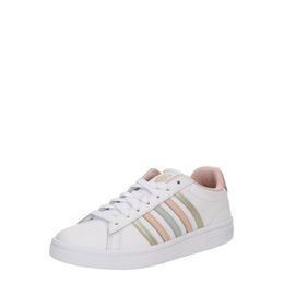 K-Swiss Sneaker 'Court Tiebreak II' Damen Gr&ouml;&szlig;e 41.5 taubenblau / gold / altrosa / wei&szlig;