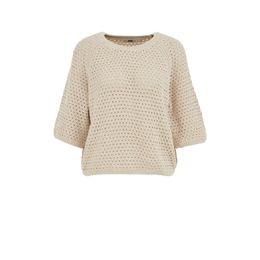 WE Fashion Pullover Damen Gr&ouml;&szlig;e XXL beige