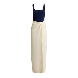 Lauren by Ralph Lauren Lauren Ralph Lauren Kleid Damen Gr&ouml;&szlig;e 30 creme / navy Winterkleid