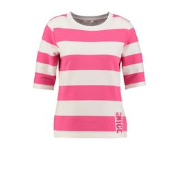 Key Largo Sweatshirt 'Newport' Damen Gr&ouml;&szlig;e S rosa / offwhite