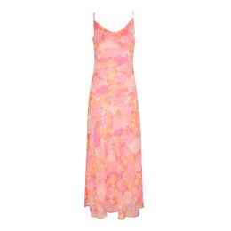 Vero Moda Tall Sommerkleid 'VMSMILLA' Damen Gr&ouml;&szlig;e 38 orange / rosa / pastellpink Winterkleid