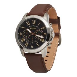 Fossil Analog Watch 'Grant' male Brown size One Size