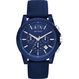 Armani Exchange Analog Watch male Blue size One Size