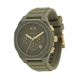 Armani Exchange Analog Watch male Green size One Size