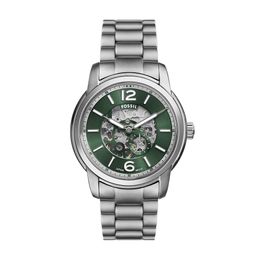 Fossil Analog Watch 'Heritage' male Silver size One Size
