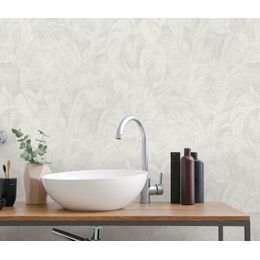 Erismann Vliestapete "Vliestapete DELICIOSA", B/L: 0,53m x 10,05m, Rollen: 1, wei&szlig;, Wohnzimmer, Tapeten, Phthalate frei