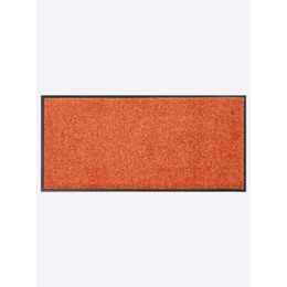 Fu&szlig;matte Salonloewe, B:35cm H:7mm L:120cm, orange, Kunstfaser, Polyamid, Flur, Teppiche