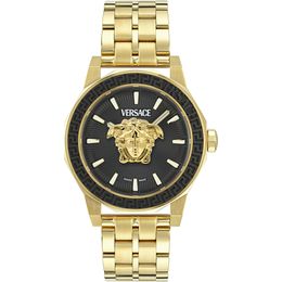 Versace "MEDUSA DECO GENT" Armbanduhr, Herrenuhr, Swiss Made, Saphirglas, Edelstahlarmband,analog
