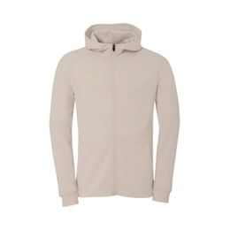 Kempa Athletic Zip-Up Hoodie male Beige size XXXL