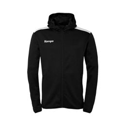 Kempa Athletic Zip-Up Hoodie 'Emotion 27' male Black size 4XL