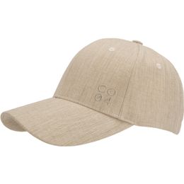 Chillouts Herren Baseball Cap "Sonora Hat"beige, unifarben, Kunstfaser, Caps, verstellbar, leicht, atmungsaktiv, hoher Tragekomfort