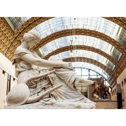 papermoon Fototapete "Statur", B/L: 4,5m x 2,8m, Bahnen: 9 Stk., bunt, Schlafzimmer, Tapeten