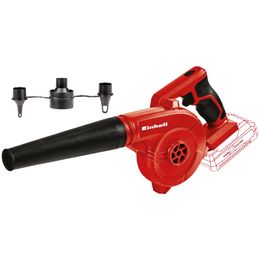 Einhell Akku-Gebl&auml;se "TE-CB 18/180 Li - Solo", B:14,5cm H:18,5cm L:28cm, rot, Laubsauger, ohne Akku und Ladeger&auml;t, inkl. Adapter