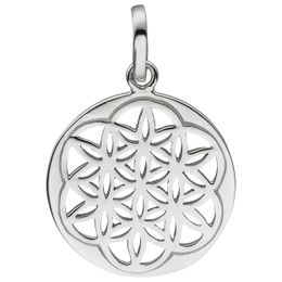 Jobo Damen Kettenanh&auml;nger "Anh&auml;nger rund", Silber 925 (Sterlingsilber), silber, Silber 925 (Sterlingsilber), Schmuckanh&auml;nger, 925 Silber