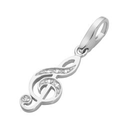 Damen Charm-Einh&auml;nger "Notenschl&uuml;ssel, Silber 925", silber, Giorgio Martello MILANO, Silber 925 (Sterlingsilber), Charms